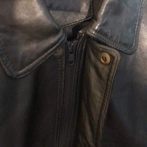 new zlander | Jackets & Coats | Mens Large New Zlander Leather Jacket ...